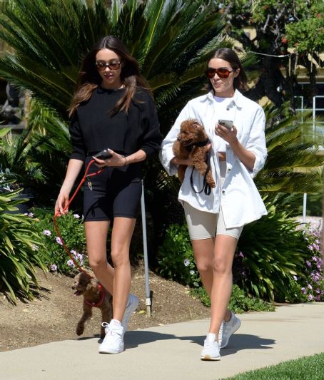 Olivia Culpo On The Set Of Her New Reality Show With Her Sister