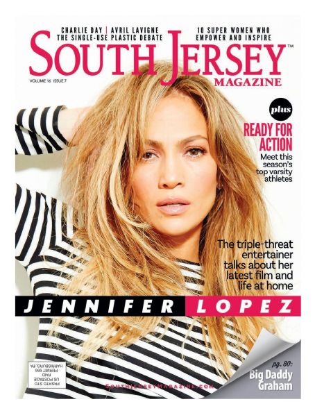 Jennifer Lopez South Jersey Magazine October 2019 Cover Photo United