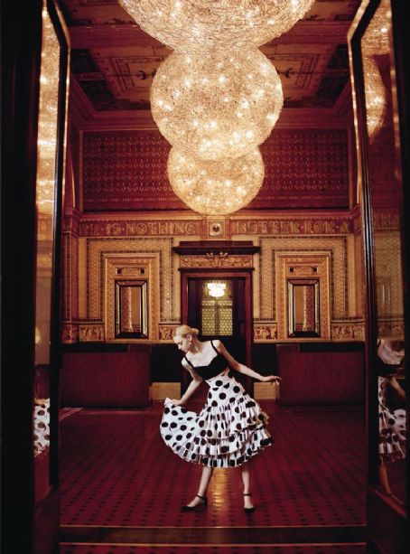 Nastya Kusakina Harpers Bazaar Magazine Pictorial United Kingdom March 2015 Famousfix