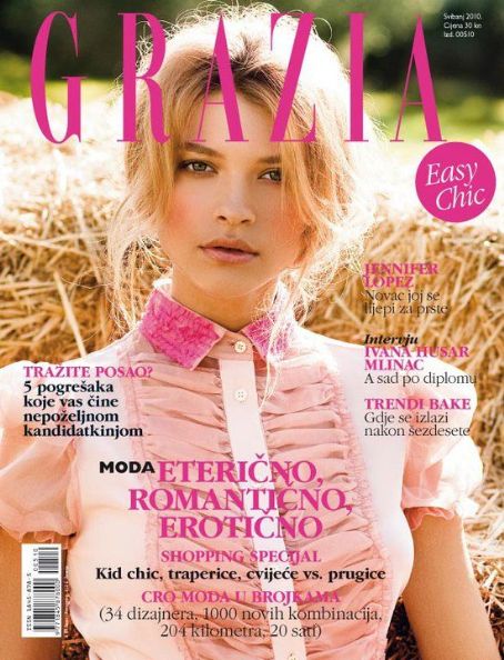Unknown Grazia Magazine May 2010 Cover Photo Croatia